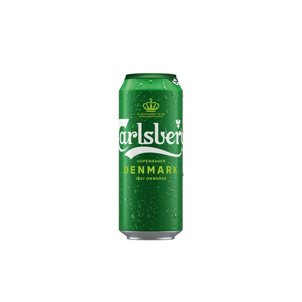 Bere Carlsberg blonda, doza, 500ml