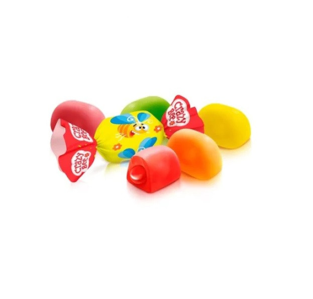 Bomboane gumate cu umplutura de fructe Roshen Crazy Bee Fruity, 1kg