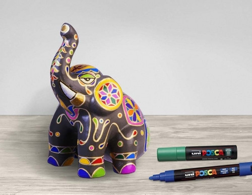 Set Mapa Posca Uni-Ball Echipata Cu 24 culori/set