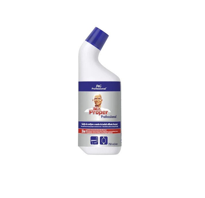 Dezinfectant vas toaleta Wc Mr. Proper Gel Hygiene 750 ml