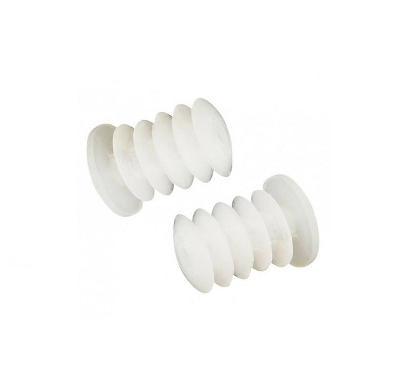 Dop spirala sticla plastic 20 mm, 100 buc/set
