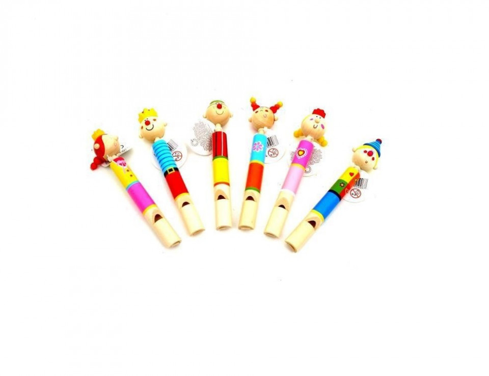 Fluier de lemn diverse modele pentru copii