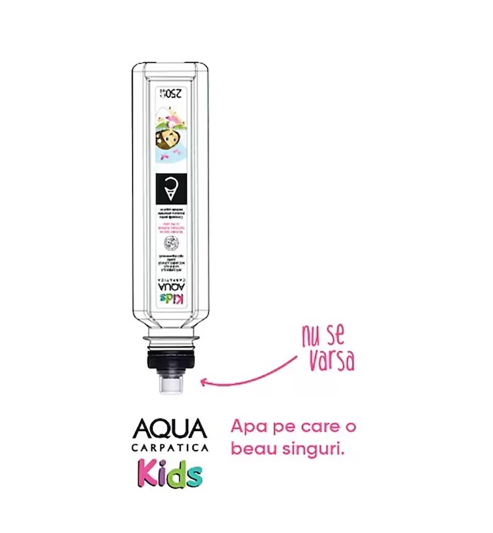 Apa plata Aqua Carpatica Kids 12 x 250 ml