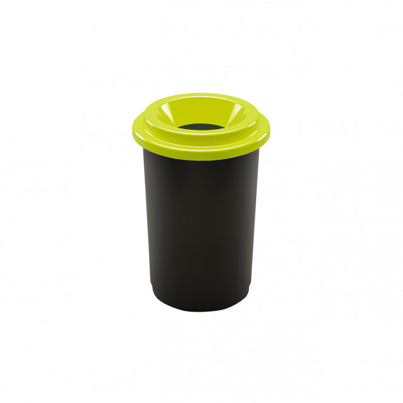 Cos gunoi pentru colectare selectiva 50 litri, verde