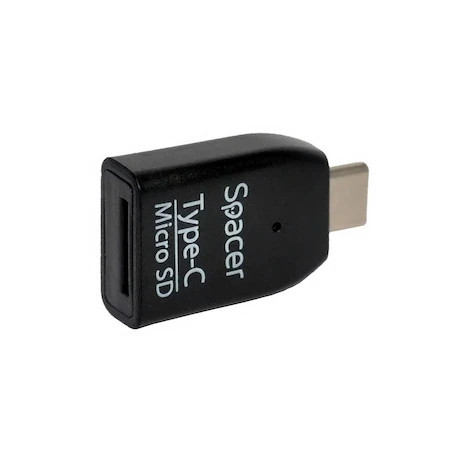 Card reader MicroSD to USB Type-C, SPACER-307
