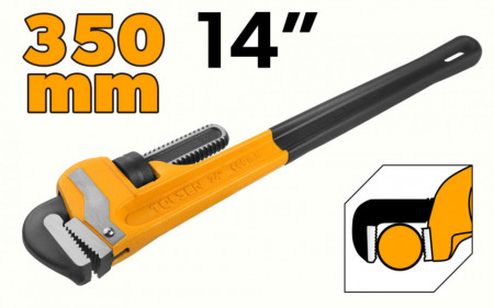 Cheie mops pentru conducte cu decalaj Cr-MO, 350 mm, Tolsen industrial