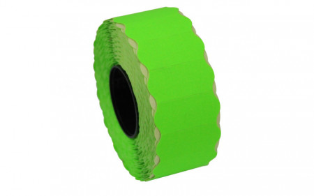 Etichete role pret autoadezive Verde 26x12 mm, 1500 buc/rola
