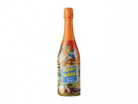 Sampanie pentru copii Robby Bubble cu aroma de Capsuni, 750 ml