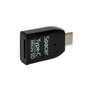 Card reader MicroSD to USB Type-C, SPACER-307