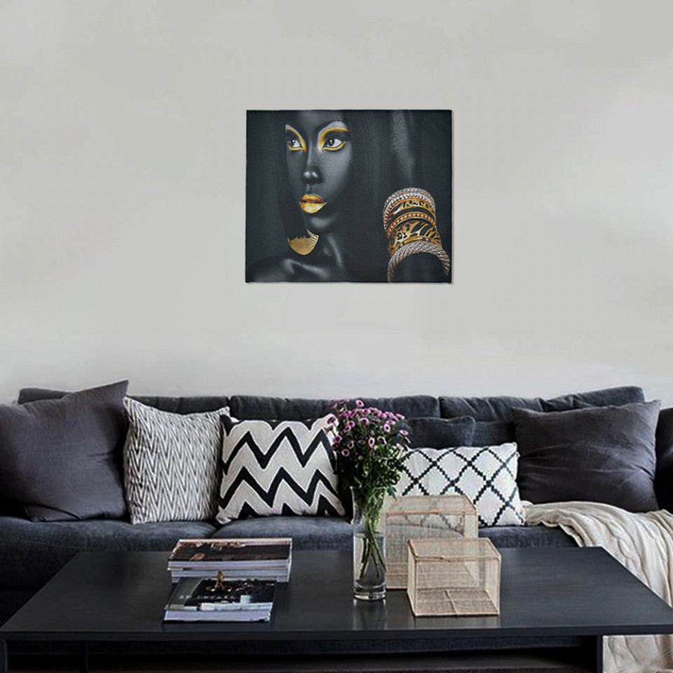 Tablou LED canvas Bracelets cu leduri lumini 45 x 35 cm