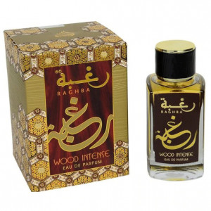 Parfum arabesc, Apa de Parfum Raghba Wood Intense, Lattafa, Barbati - 100ml