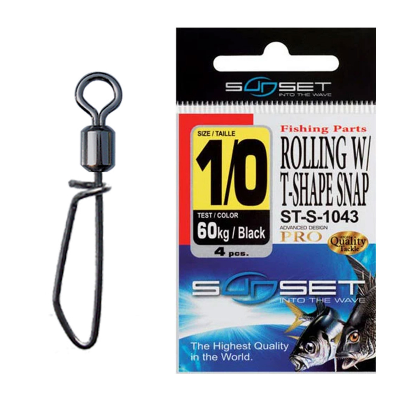 Agrafa Vartej Sunset ST-S-1043 No.4 35kg Rolling W/T Shape Snap