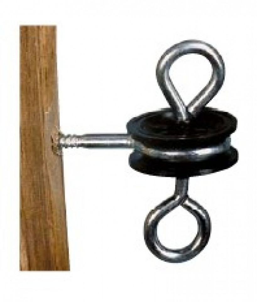 Izolator cu 2 urechi pentru poarta gard electric CHAPRON