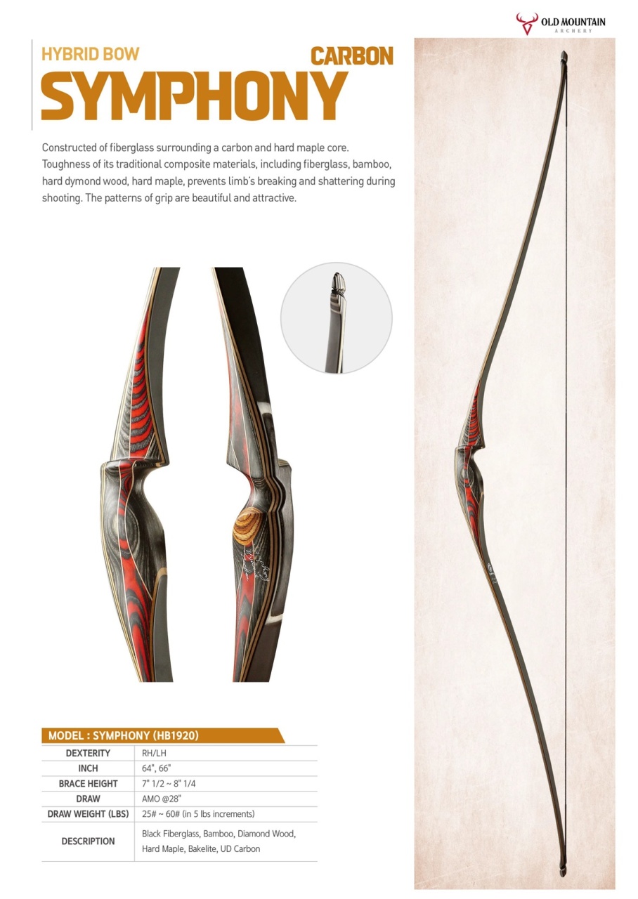 Arc Traditional One Piece Hybrid Old Mountain Symphony