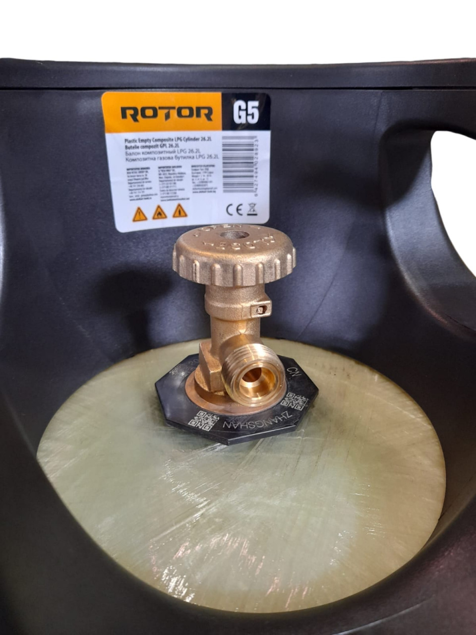 BUTELIE DE COMPOZIT 26.2 L LPG, G5 ROTOR