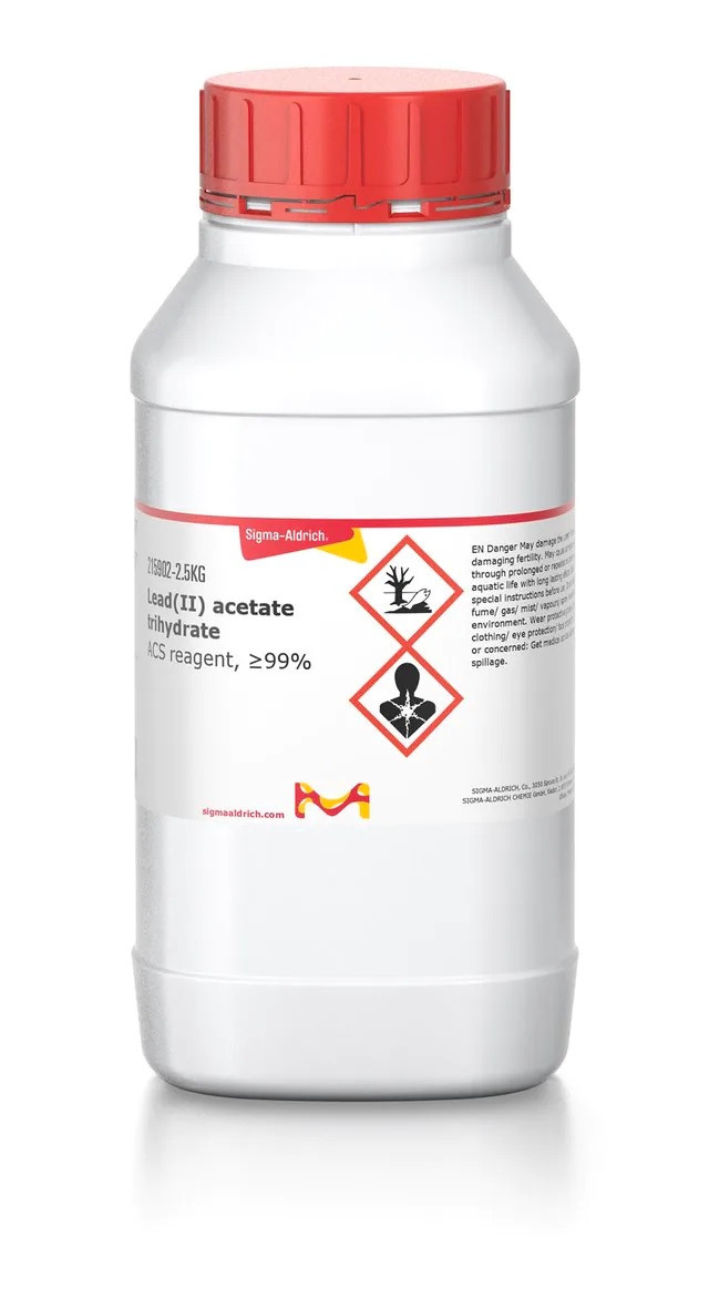 Lead(II) acetate trihydrate, ACS reagent, ≥99%