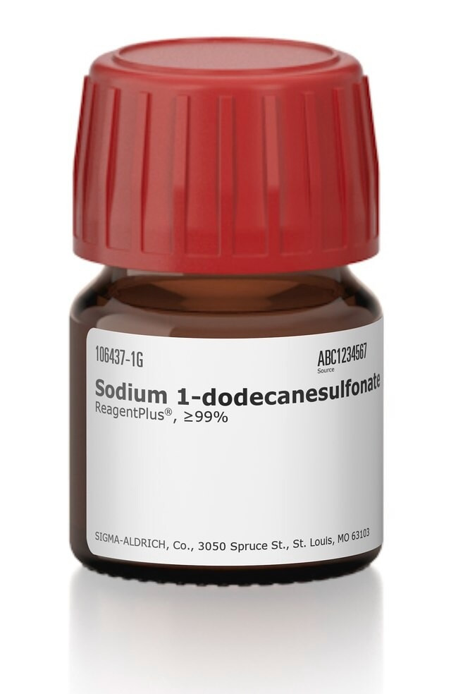 Sodium 1-dodecanesulfonate ReagentPlus®, ≥99%