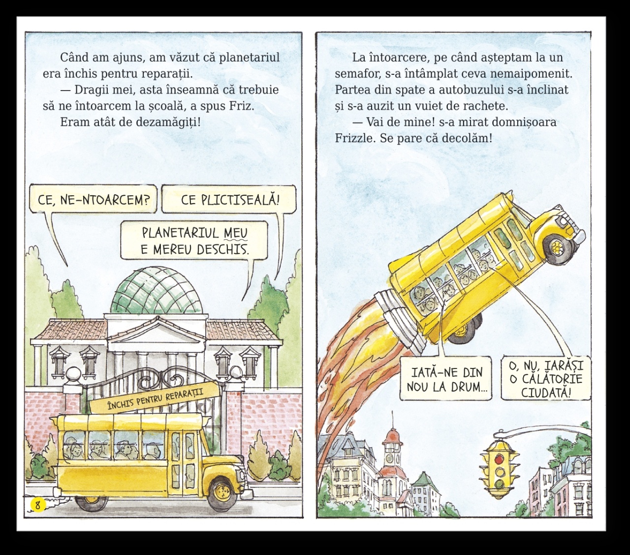 Carte Autobuzul magic. Rataciti in sistemul solar