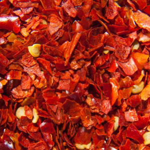 Ardei gras rosu fulgi 100g