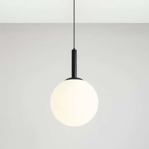 Pendul modern negru cu glob de sticla Aldex Bosso d40