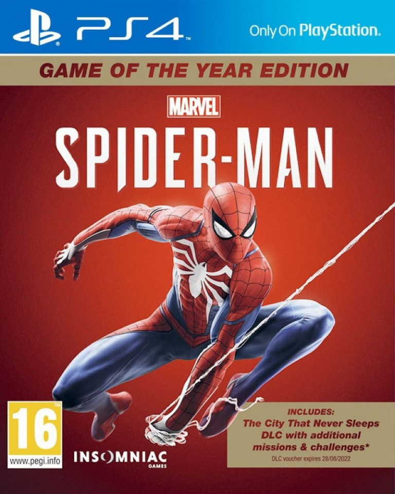 PS4 Marvel's Spider-Man - Game Of The Year Edition