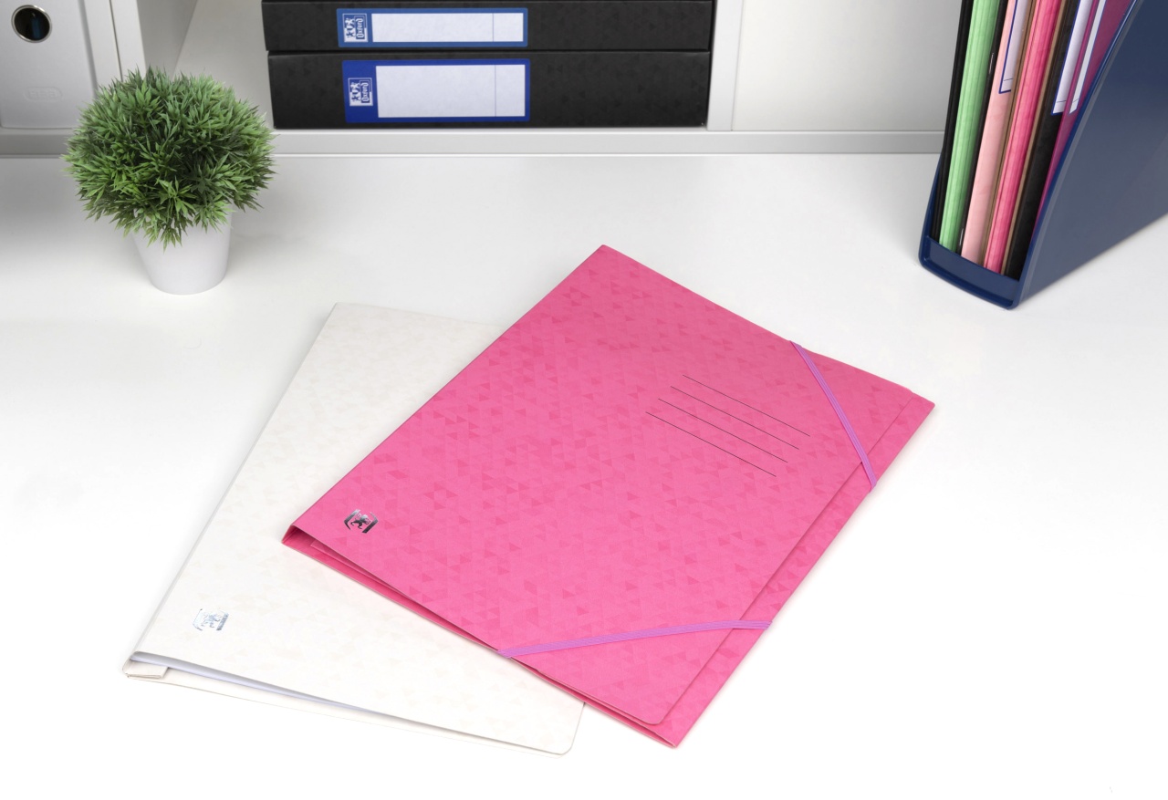 Dosar mapa Oxford TopFile A4, carton 390g/mp, capacitate 200 file ...