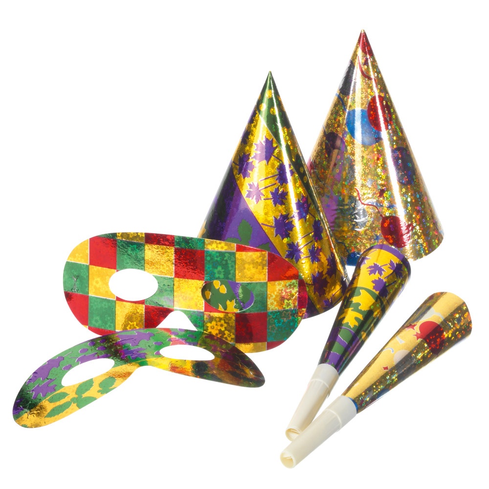 Set party, culori metalice, set 18, Susy Card