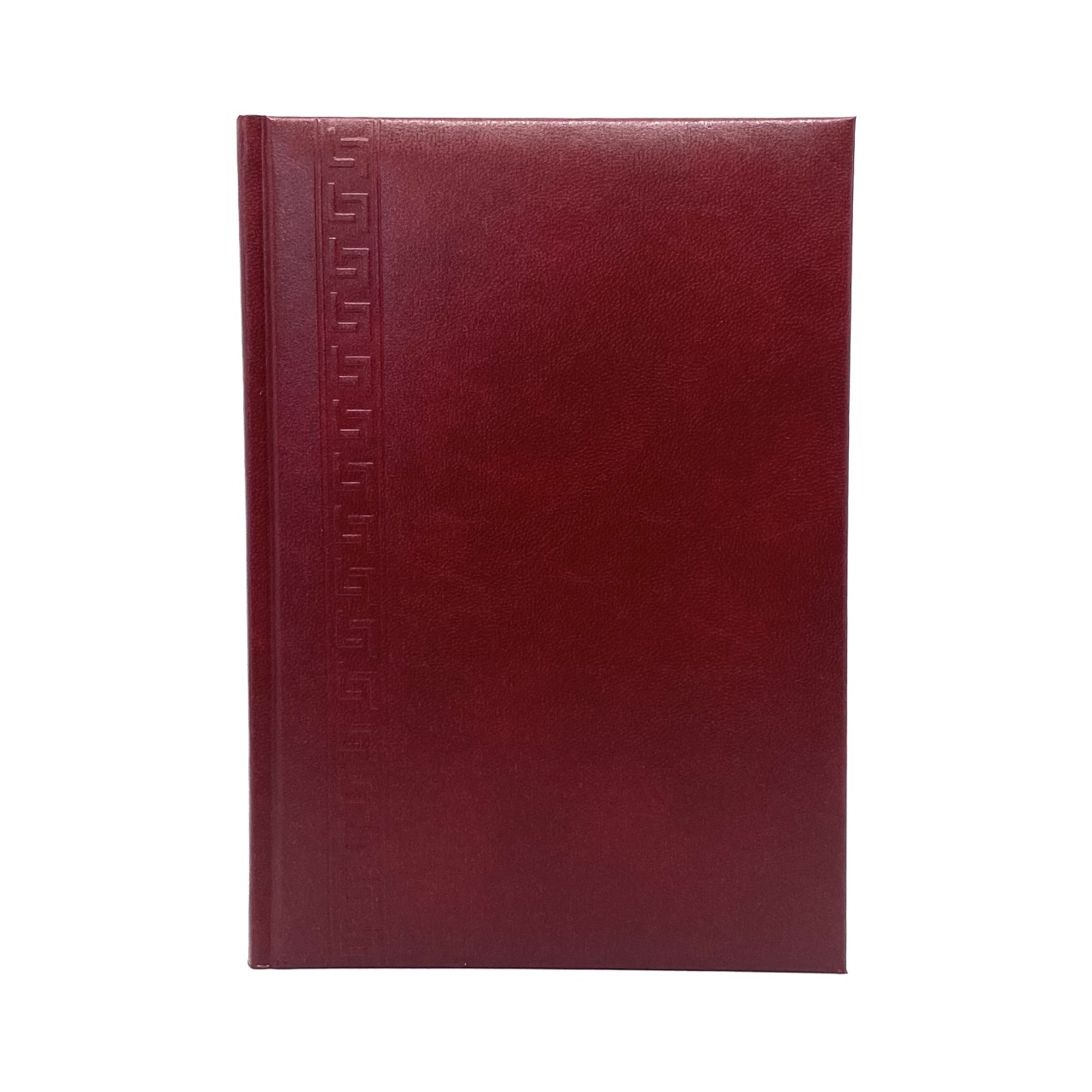 Agenda nedatata, format A5, 224 pagini, culoare bordo Agenda nedatata, format A5, 224 pagini, culoare bordo