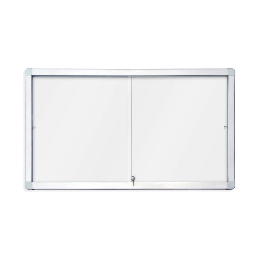 Avizier usi glisante suprafata lacuita 8 x A4, ROCADA