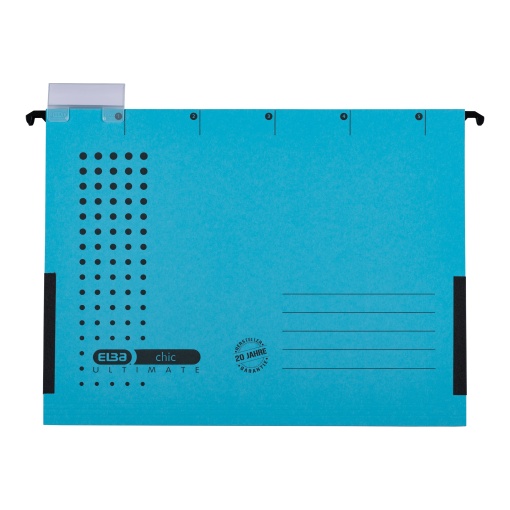 Dosar suspendat cu burduf Elba Ultimate A4, carton 240g/mp, capacitate ...