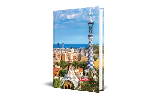 Agenda nedatata, format A5, 224 pagini, motiv City Break Spain Agenda nedatata, format A5, 224 pagini, motiv City Break Spain