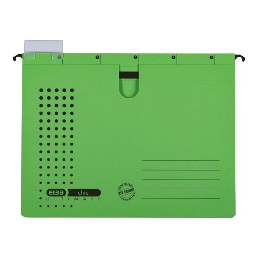 Dosar suspendat cu sina Elba A4, carton 240g/mp, capacitate 200 file ...