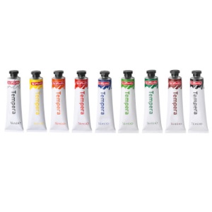 Acuarele tempera, set 10 x 16 ml