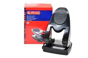 Perforator metal 60 coli cu blocare clapa, negru