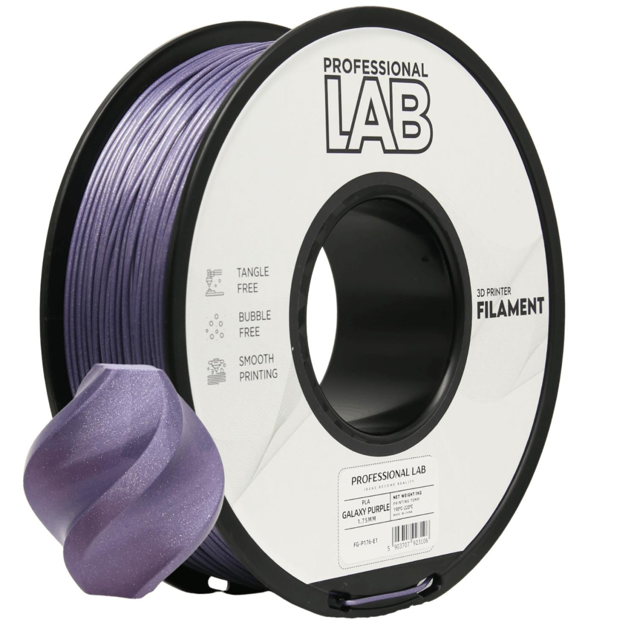 Filament Profesional Lab PLA Galaxy Purple 1kg