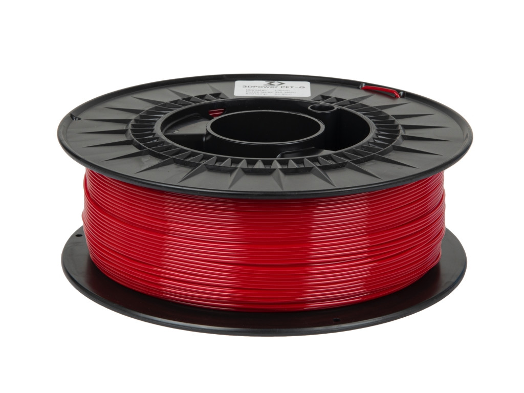 Filament 3DPower Basic PET-G Cherry 1kg