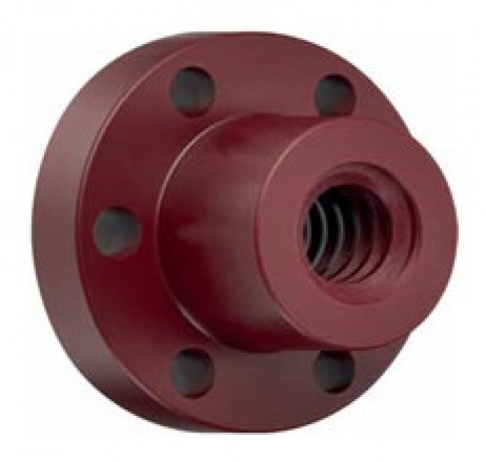 Piulita trapezoidala 10x2 cu flansa rotunda