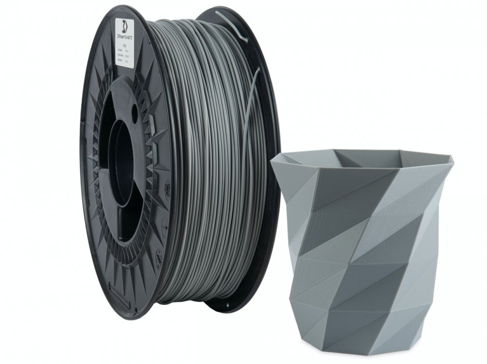 Filament 3DPower PLA MATTE Grey 1kg
