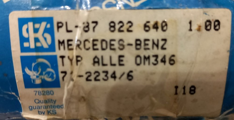 LEZAJI LETECI MERCEDES BENZ OM346 1,00 3465861103