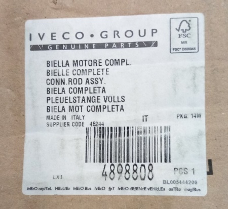 KLIPNJACA IVECO/NEW HOLLAND 4898808