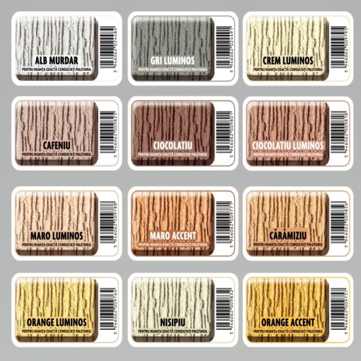 Tencuiala Decorativa Acrilica DANKE Textur, structurata, 25 kg ...