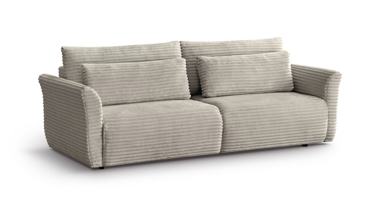 CANAPEA EXTENSIBILA SAMIR 240CM, DIVERSE NUANTE, CU LADA DEPOZITARE ...