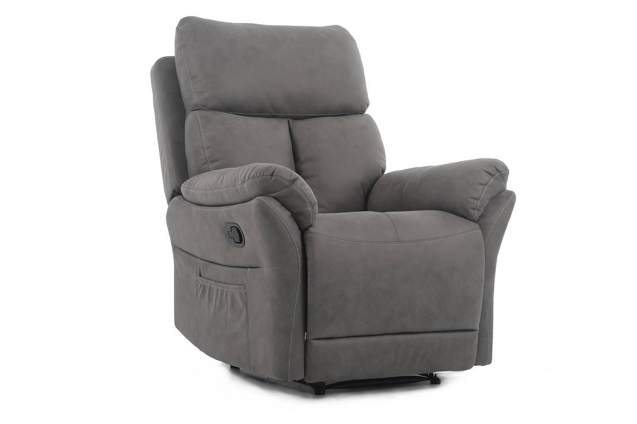 FOTOLIU CONFORTABIL HADES, GRI 207, TAPITERIE DIN STOFA, CU FUNCTIE DE ...