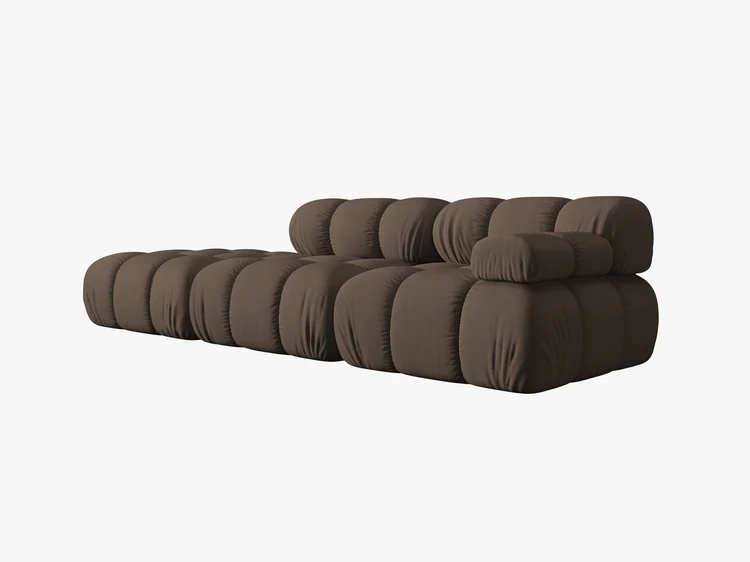 CANAPEA MODULARA BELLIS, PE STANGA, MARO, CU TAPITERIE DIN TEXTIL 3D ...