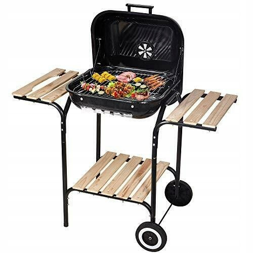 FII EROU LA BARBECUE!!! GRATAR PENTRU GRADINA CU ROTI BLUEGARDEN