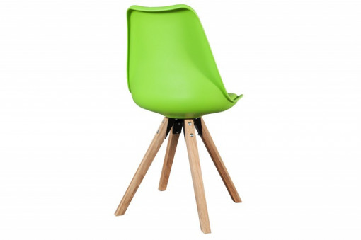 SET 4 SCAUNE VERDE LIME SCANDINAVIA 36207 - DESIGN SCANDINAV