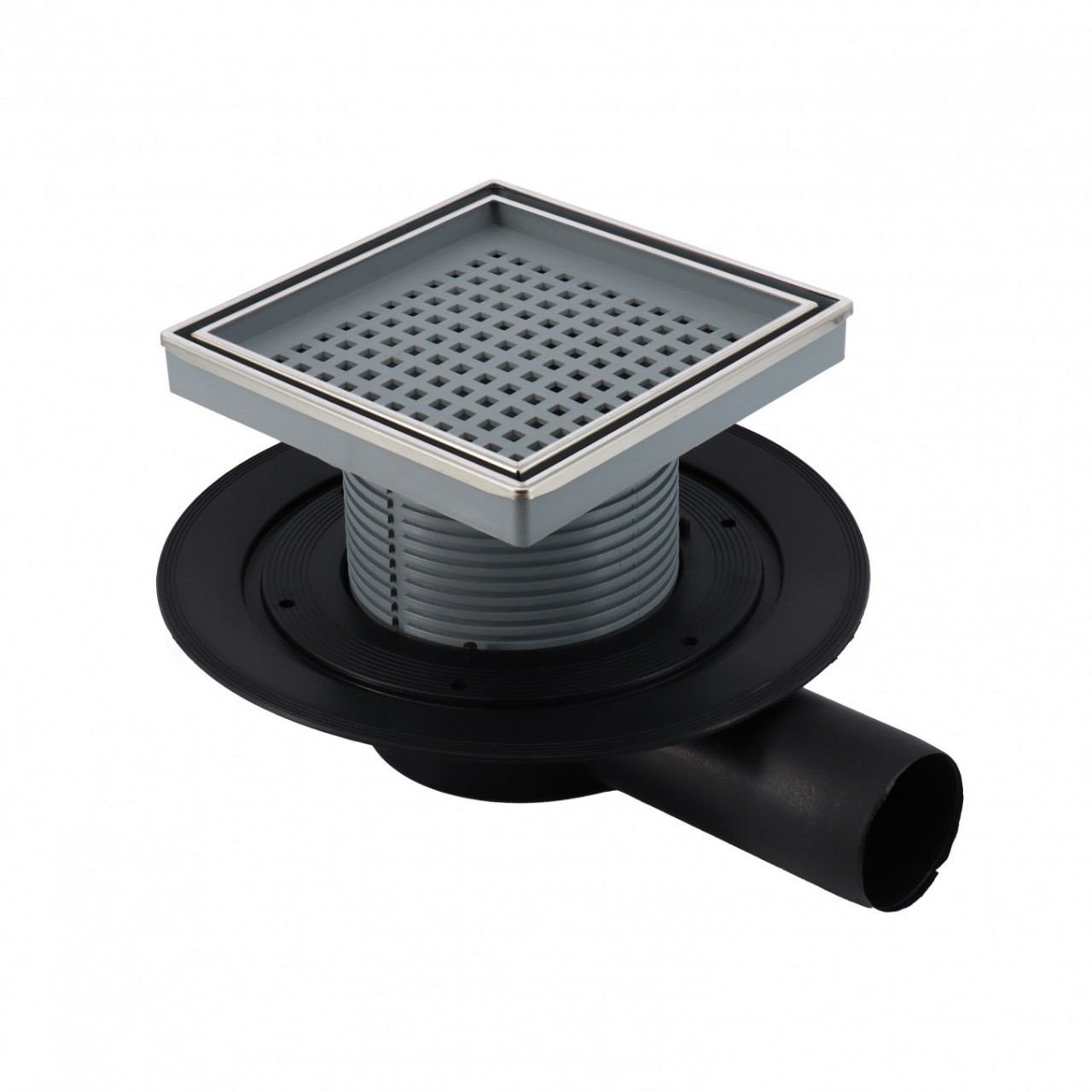 Horizontalni slivnik fi50 15x15 sa nepovratnom klapnom