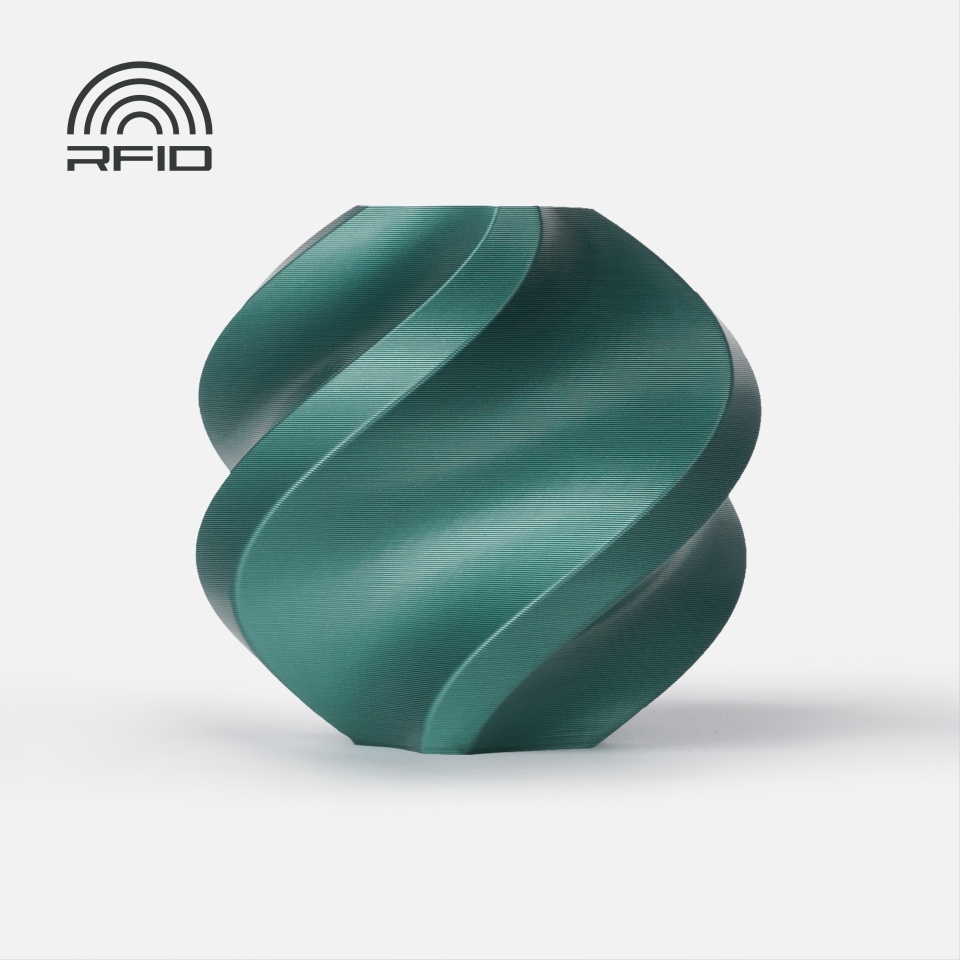 Filament Bambu PLA Metal Oxide Green Metallic 1000g - 3Dinbox