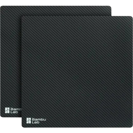 Carbon Fibre Surface Effect Sheet Bambu Lab A1, P1P, P1S, X1, X1C, X1E ...