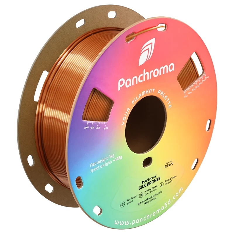 Filament Polymaker Panchroma Silk PLA Bronze - 3D In The Box